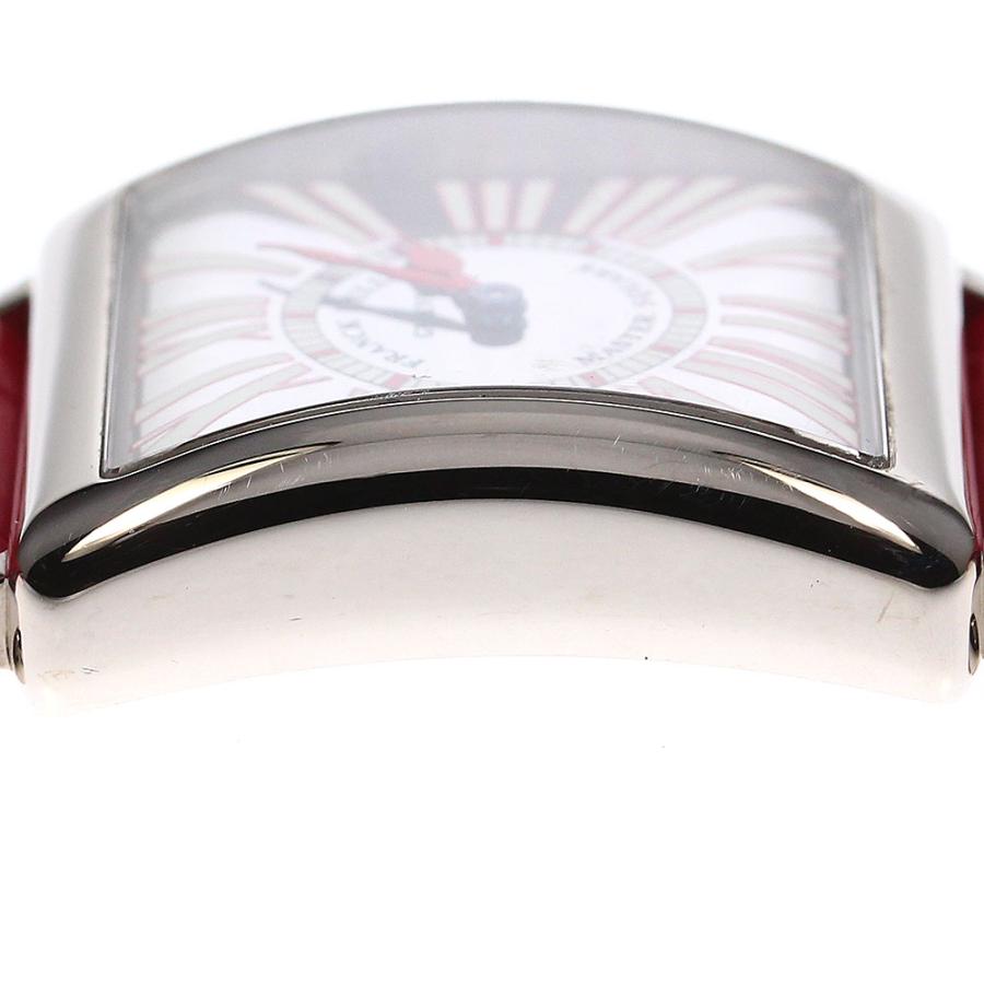 FRANCK MULLER フランクミュラー 6002LQZ マスタースクエア MIROIR K18WG クォーツ レディース 保証書付き ...