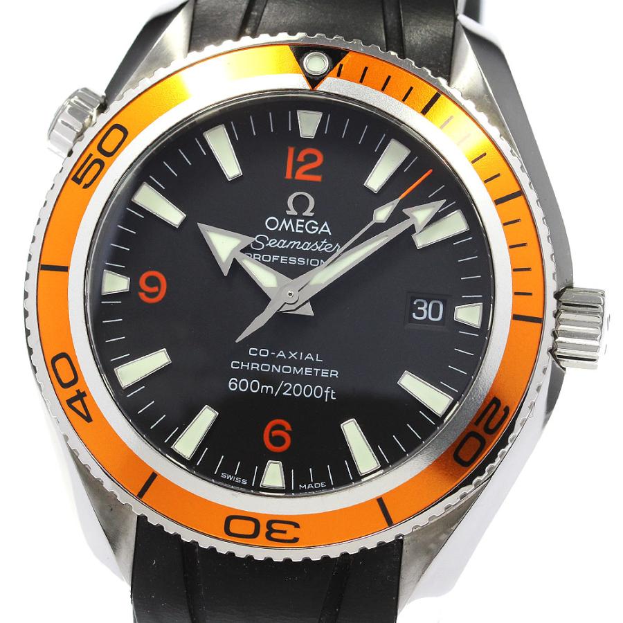 OMEGA オメガ 2909.50.91 シーマスター プラネットオーシャン コーアクシャル 自動巻き メンズ 保証書付き_794771 ...