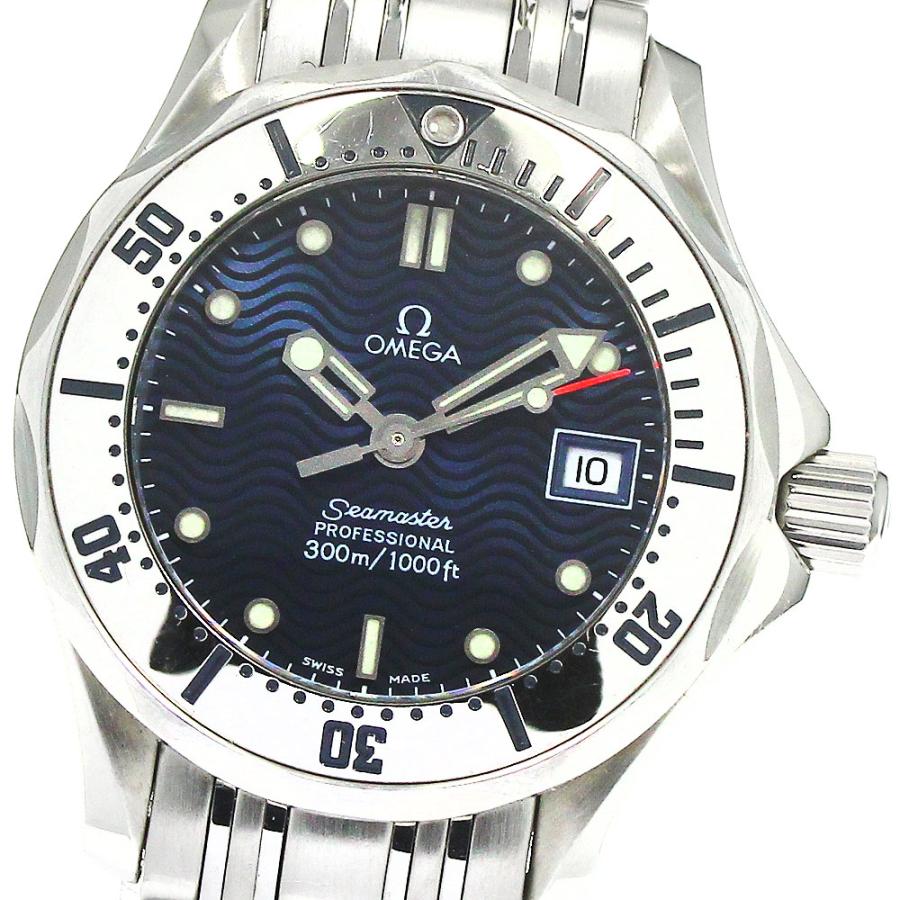 OMEGA オメガ 2582.80 シーマスター300 デイト クォーツ レディース _794811 : CLOSER Yahoo!ショップ ...