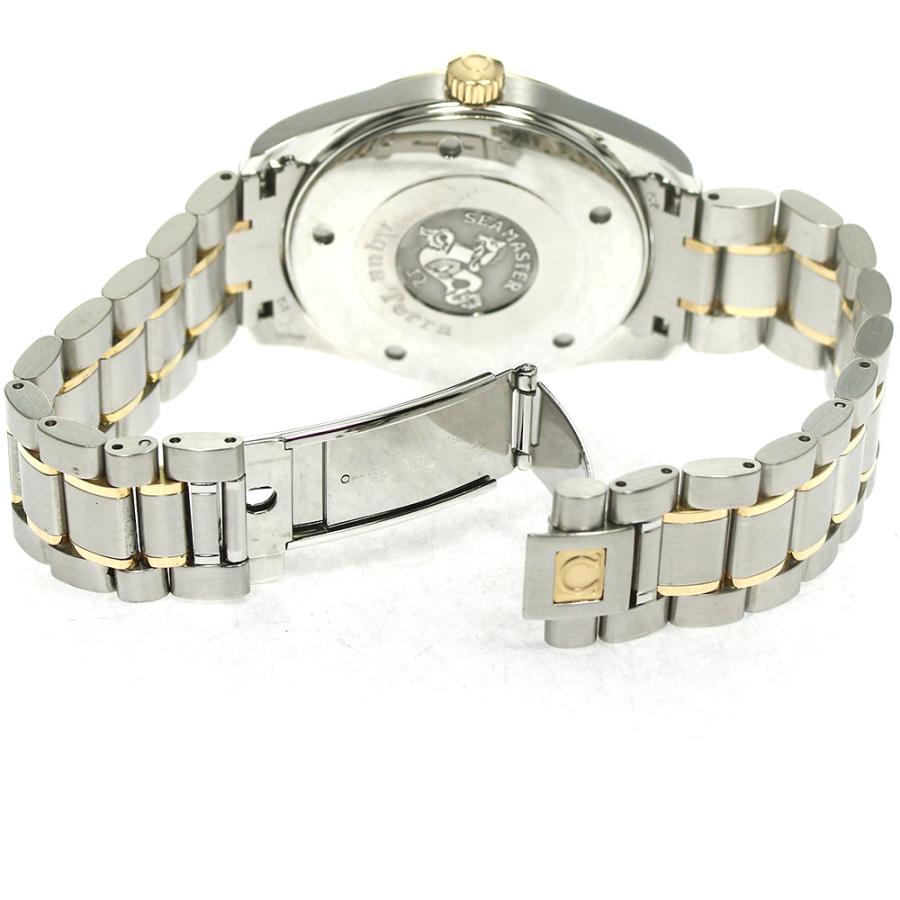 オメガ OMEGA 2317.30 シーマスター アクアテラ YGコンビ デイト クォーツ メンズ 極美品 _794997 :794997 ...