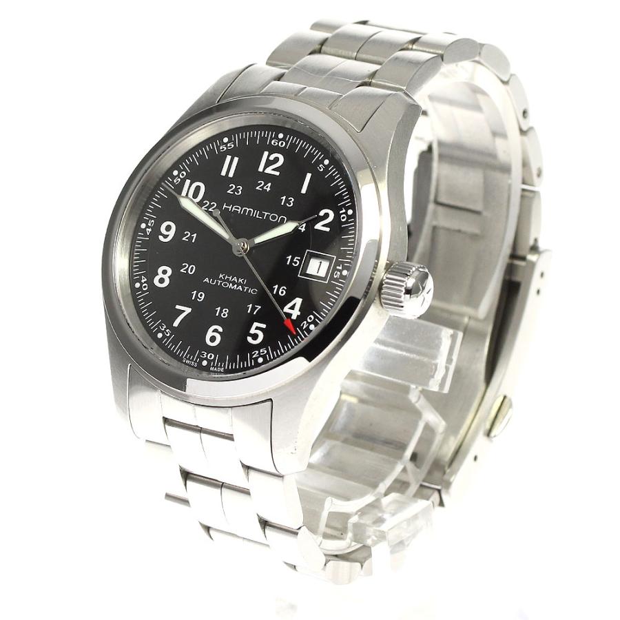 HAMILTON ハミルトン H704551 カーキ フィールド デイト 自動巻き メンズ 美品 箱・保証書付き_795120 ...