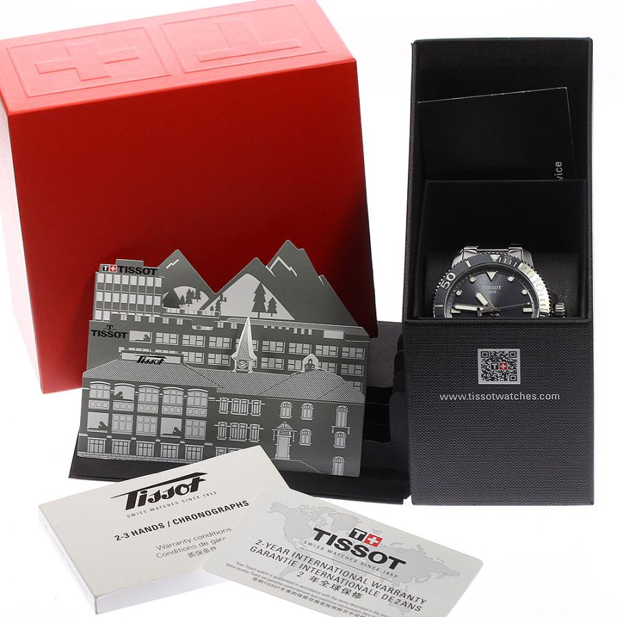 ティソ TISSOT T120407A シースター1000 デイト 自動巻き メンズ 内箱・保証書付き_795548 :795548 ...