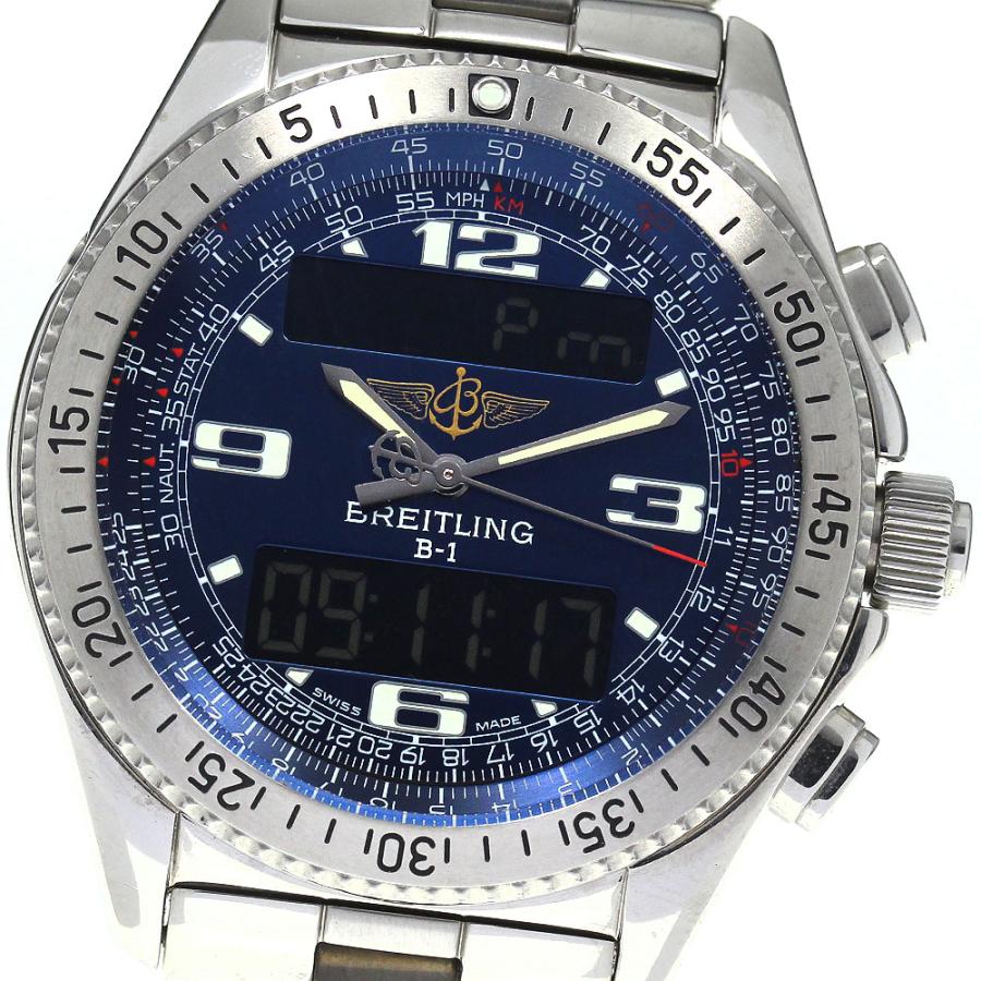 ブライトリング BREITLING A68362 B-1 クォーツ メンズ _795609【ev10】 : CLOSER Yahoo!ショップ - 通販 - Yahoo!ショッピング