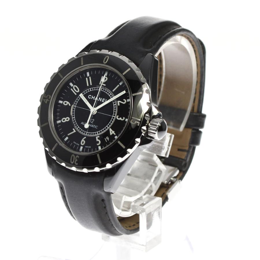 CHANEL（シャネル） CHANEL H0683 J12 黒セラミック 自動巻き メンズ 良品 _795650 : CLOSER Yahoo ...