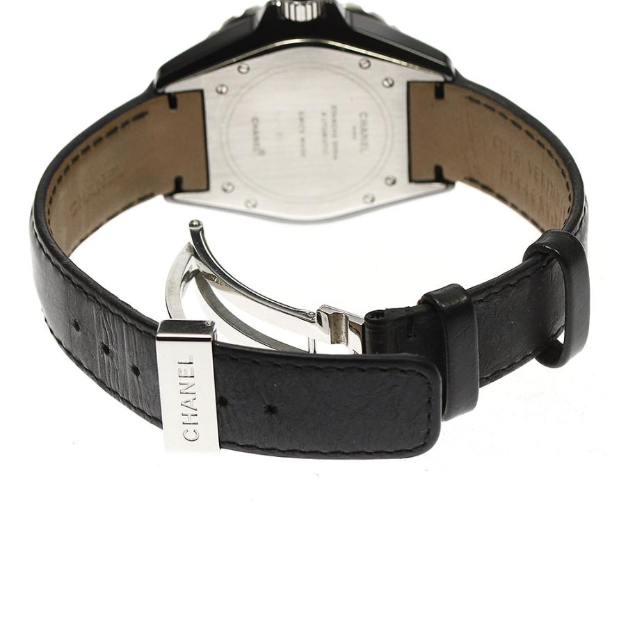 CHANEL（シャネル） CHANEL H0683 J12 黒セラミック 自動巻き メンズ 良品 _795650 : CLOSER Yahoo ...