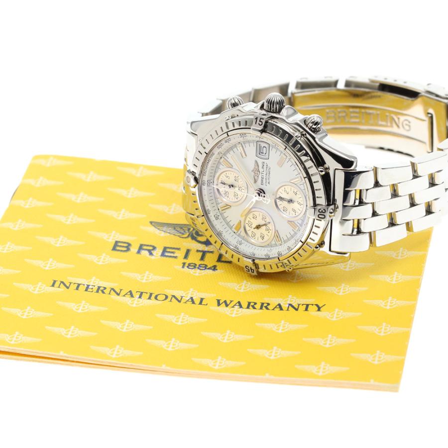 ブライトリング BREITLING A13050.1 クロノマット ヴィテス 自動巻き メンズ 良品 保証書付き_795699 ...
