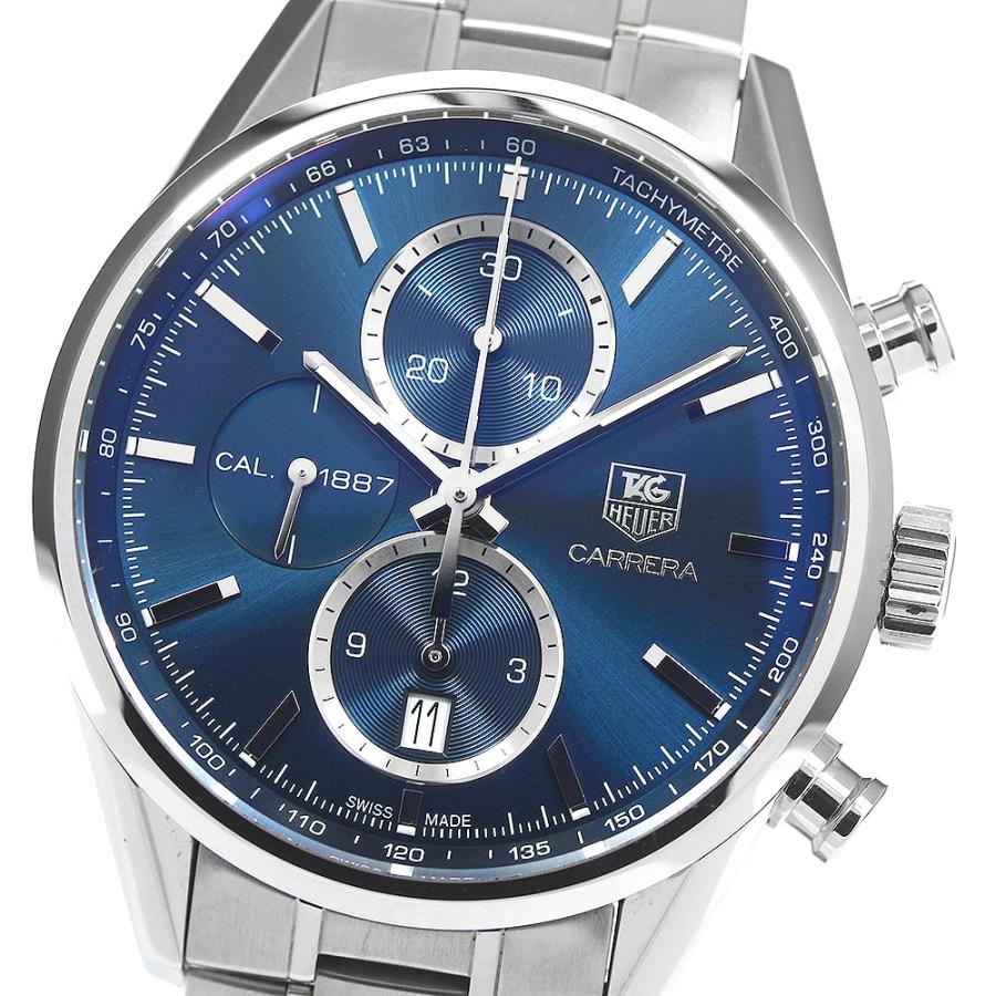 タグホイヤー TAG HEUER CAR2115 カレラ クロノグラフ 自動巻き メンズ 良品 _795997 : 795997 : CLOSER Yahoo!ショップ - 通販 ...