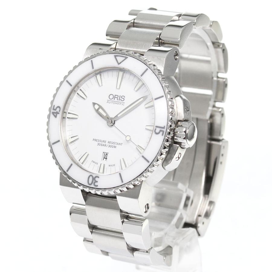 オリス ORIS 7653 アクイス デイト 自動巻き メンズ 保証書付き_796128 :796128:CLOSER Yahoo!ショップ ...