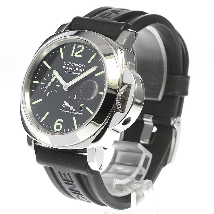 OFFICINE PANERAI パネライ PAM00090 ルミノール パワーリザーブ デイト 自動巻き メンズ 箱付き_796160 ...