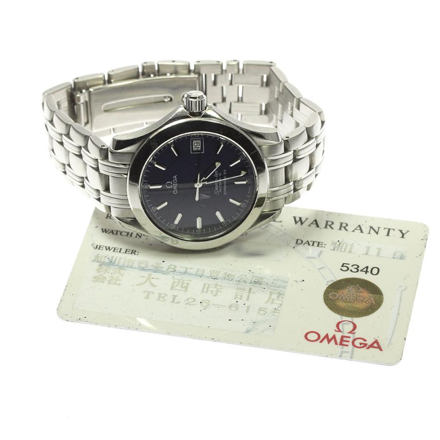 OMEGA オメガ 2507.80 シーマスター120 ジャックマイヨール 自動巻き メンズ 保証書付き_796177 : CLOSER Yahoo!ショップ - 通販 - Yahoo!ショッピング