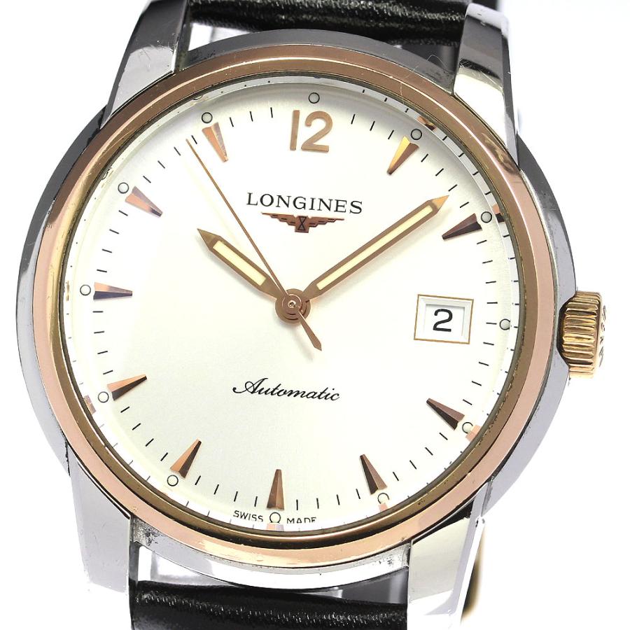 LONGINES（ロンジン） LONGINES L2.763.5 サンティミエ PGベゼル 自動巻き メンズ _796218 : CLOSER Yahoo!ショップ - 通販 - Yahoo ...