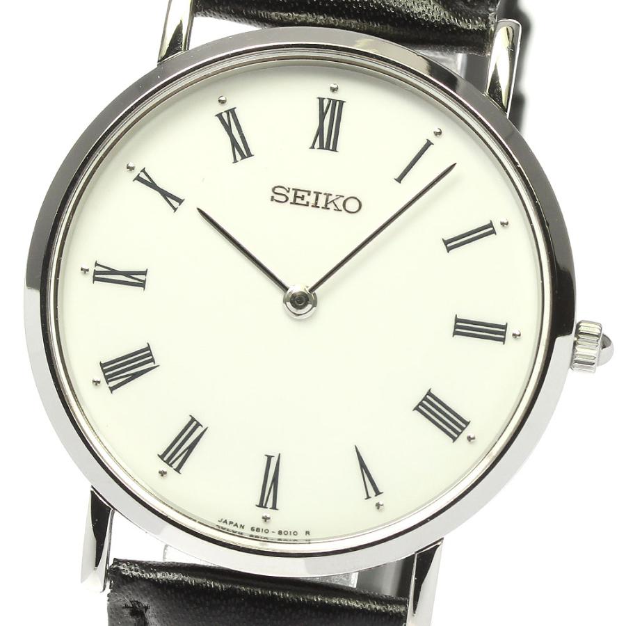 SEIKO セイコー SCVL002/6810-8000 メカニカル 手巻き メンズ SEIKO セイコー SCVL002/6810-8000 メカニカル 手巻き メンズ