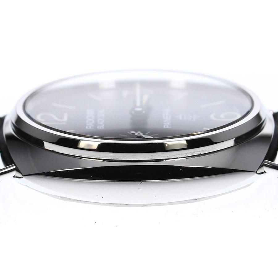 OFFICINE PANERAI パネライ PAM00380 ラジオミール ブラックシール ロゴ スモールセコンド 手巻き メンズ 美品 箱 ...