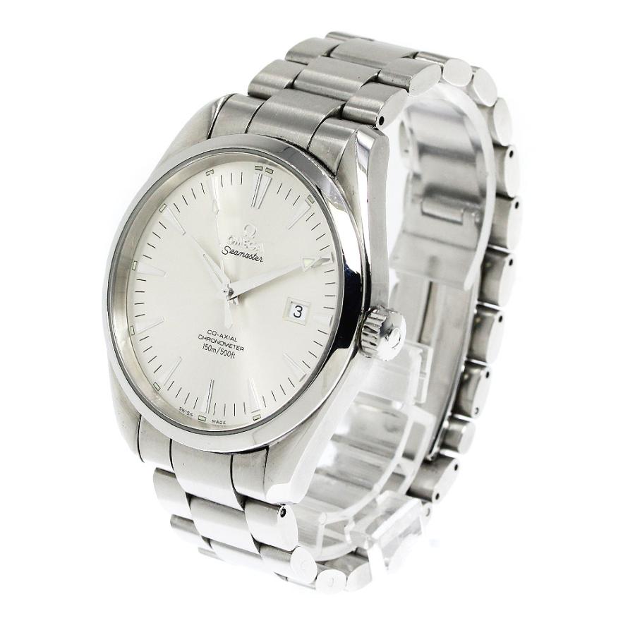OMEGA オメガ 2502.30 シーマスター アクアテラ コーアクシャル デイト 自動巻き メンズ _797189 : CLOSER ...