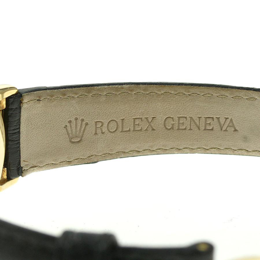 ROLEX ロレックス 6622/8 チェリーニ K18YG クォーツ メンズ 日本ロレックス保証書付き_797222 : CLOSER ...