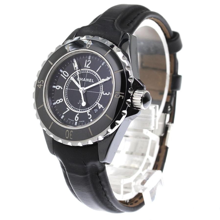 CHANEL シャネル H0680 J12 黒セラミック クォーツ レディース _797230 : CLOSER Yahoo!ショップ - 通販 - Yahoo!ショッピング