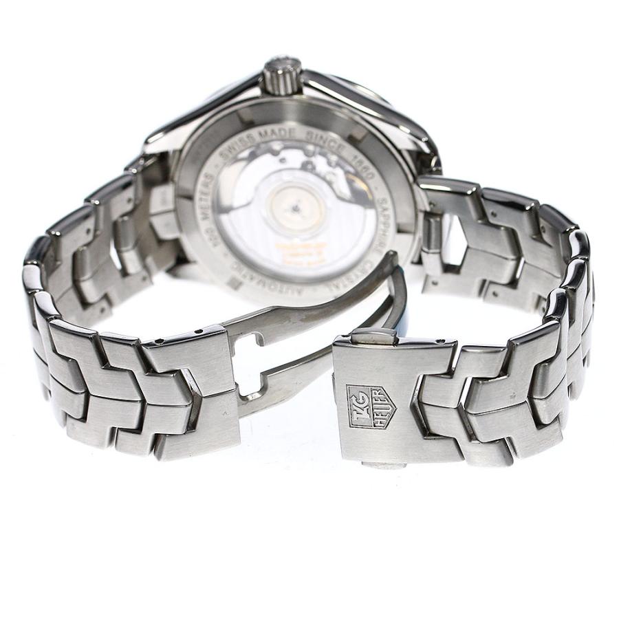 タグホイヤー TAG HEUER WAT2110 リンク キャリバー6 デイト スモールセコンド 自動巻き メンズ 保証書付き_797241 ...