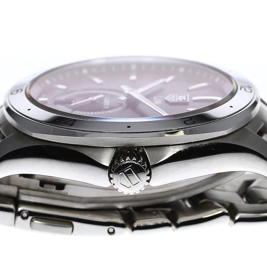 タグホイヤー TAG HEUER WAT2110 リンク キャリバー6 デイト スモールセコンド 自動巻き メンズ 保証書付き_797241 ...
