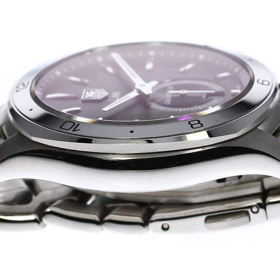 タグホイヤー TAG HEUER WAT2110 リンク キャリバー6 デイト スモールセコンド 自動巻き メンズ 保証書付き_797241 ...