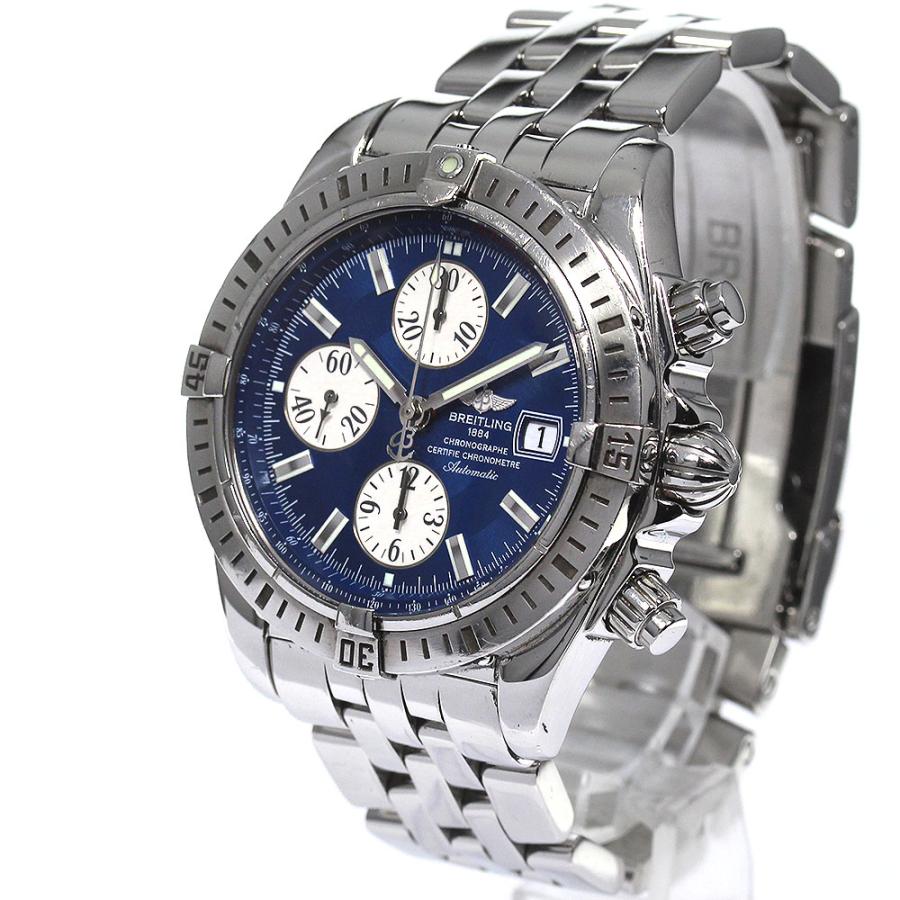 ブライトリング BREITLING A13356 クロノマット エボリューション クロノグラフ 自動巻き メンズ 保証書付き_797243 : ...