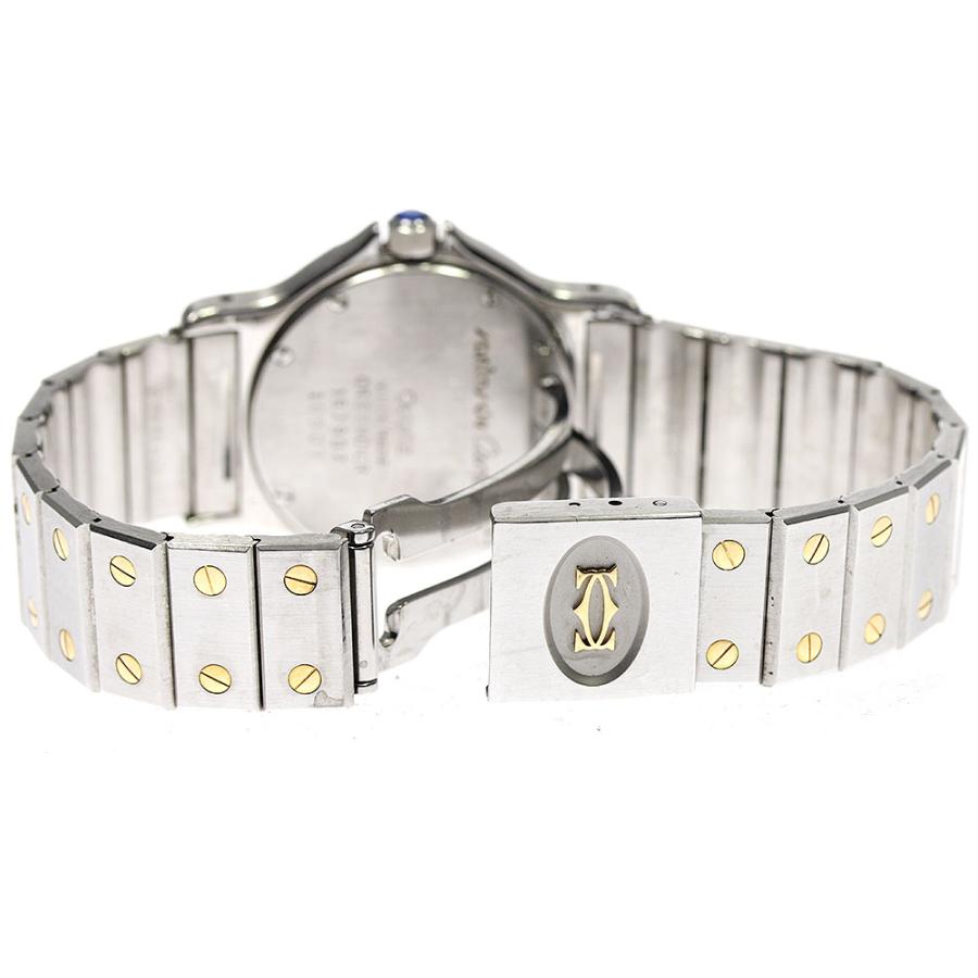 Cartier カルティエ CARTIER W2001583 サントスオクタゴン LM YGコンビ デイト クォーツ メンズ _797332 ...
