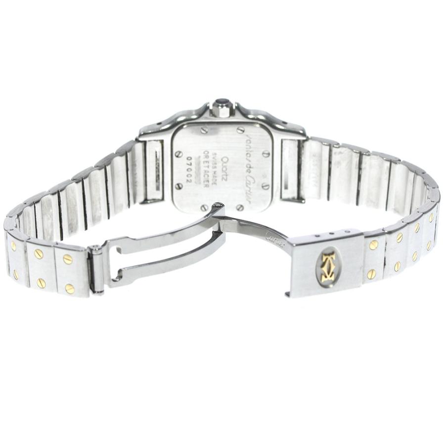 Cartier カルティエ CARTIER W20012C4 サントスガルベ SM K18YGコンビ クォーツ レディース _797410 ...