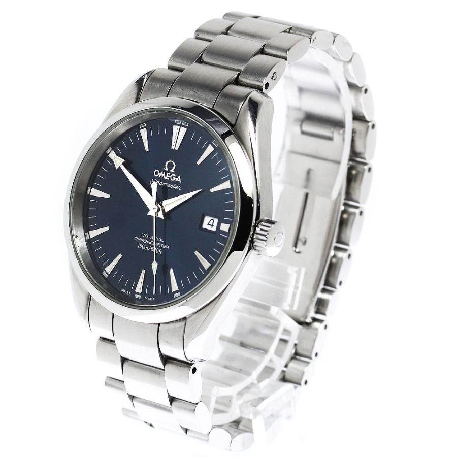 OMEGA オメガ 2503.80 シーマスター アクアテラ デイト 自動巻き メンズ _797596 : CLOSER Yahoo!ショップ ...