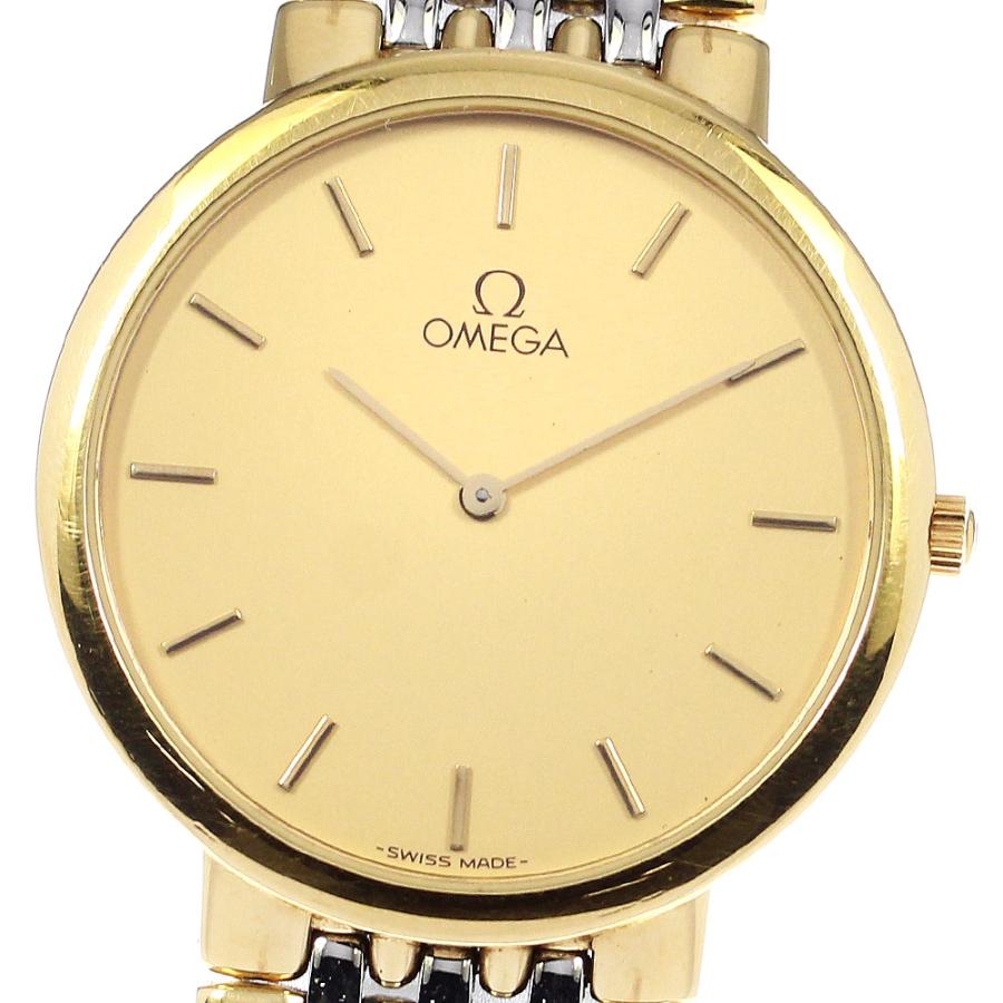 OMEGA オメガ デビル クォーツ メンズ _798198 : CLOSER Yahoo!ショップ - 通販 - Yahoo!ショッピング