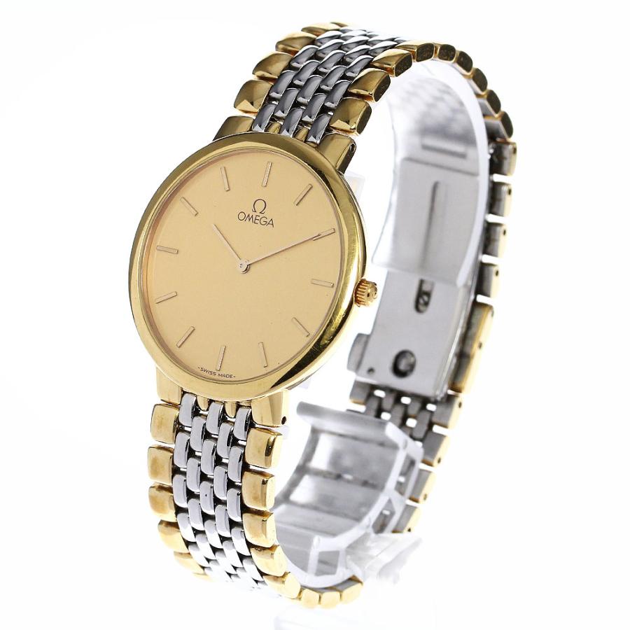 OMEGA オメガ デビル クォーツ メンズ _798198 : CLOSER Yahoo!ショップ - 通販 - Yahoo!ショッピング