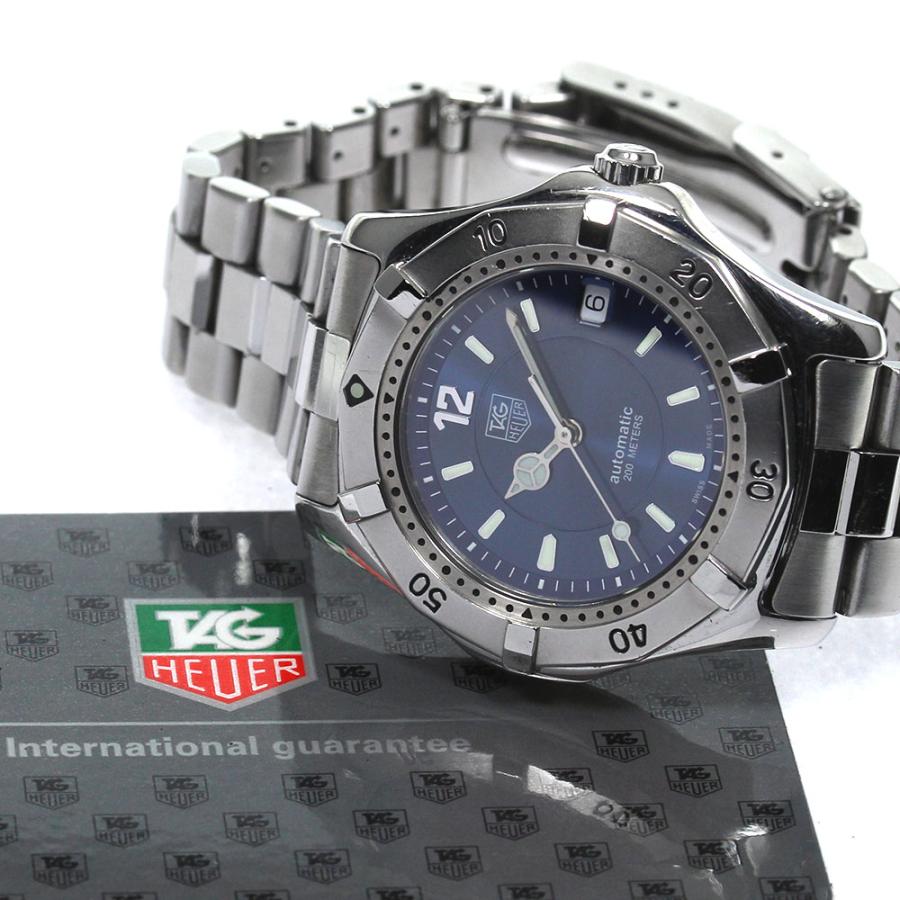 TAG HEUER タグホイヤー WK2117.BA0311 2000シリーズ デイト 自動巻き メンズ 保証書付き_798201 ...