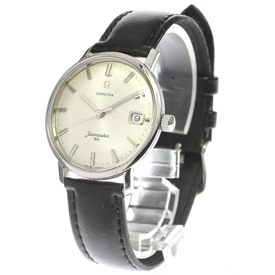 OMEGA オメガ シーマスター30 デイト 手巻き メンズ _798208 : CLOSER Yahoo!ショップ - 通販 - Yahoo ...