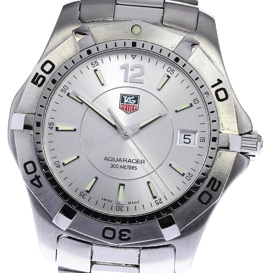 TAG HEUER タグホイヤー WAF1112 アクアレーサー デイト クォーツ メンズ _798210 : CLOSER Yahoo ...