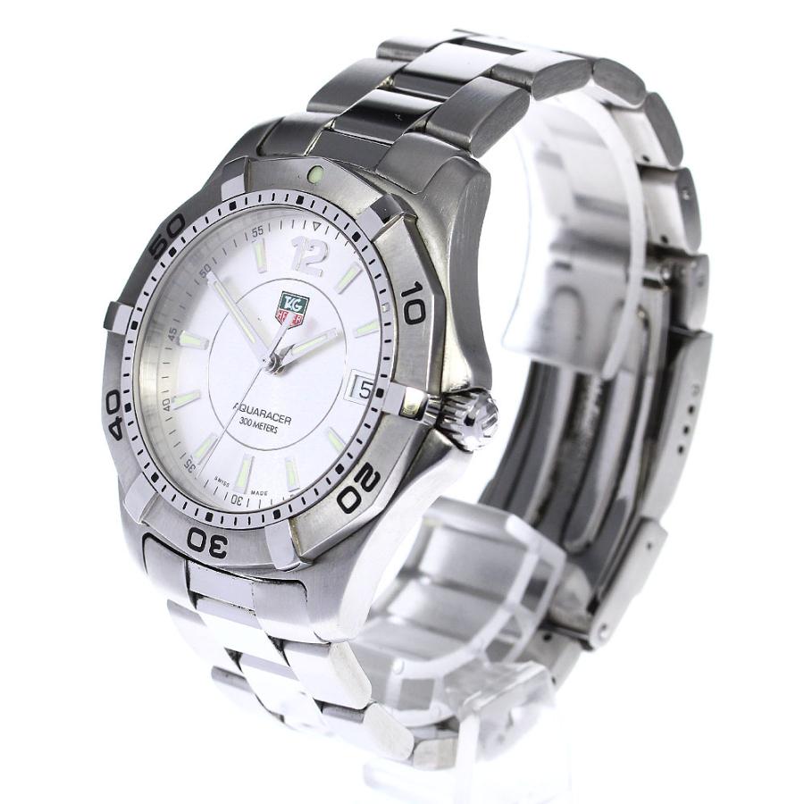 TAG HEUER タグホイヤー WAF1112 アクアレーサー デイト クォーツ メンズ _798210 : CLOSER Yahoo ...