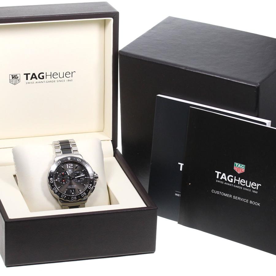 TAG HEUER タグホイヤー WAU111C.BA0869 フォーミュラー1 グランドデイト アラーム クォーツ メンズ 箱・保証書付き ...