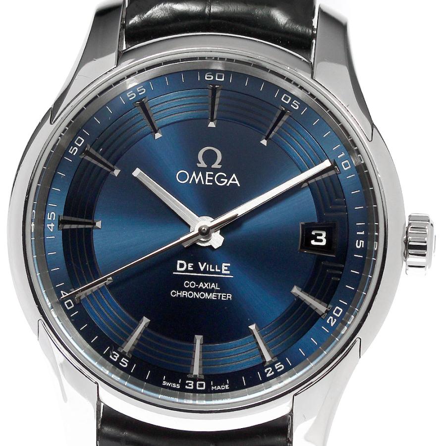 オメガ OMEGA 431.33.41.21.03.001 デビル コーアクシャル デイト 自動巻き メンズ 良品 箱・保証書付き ...