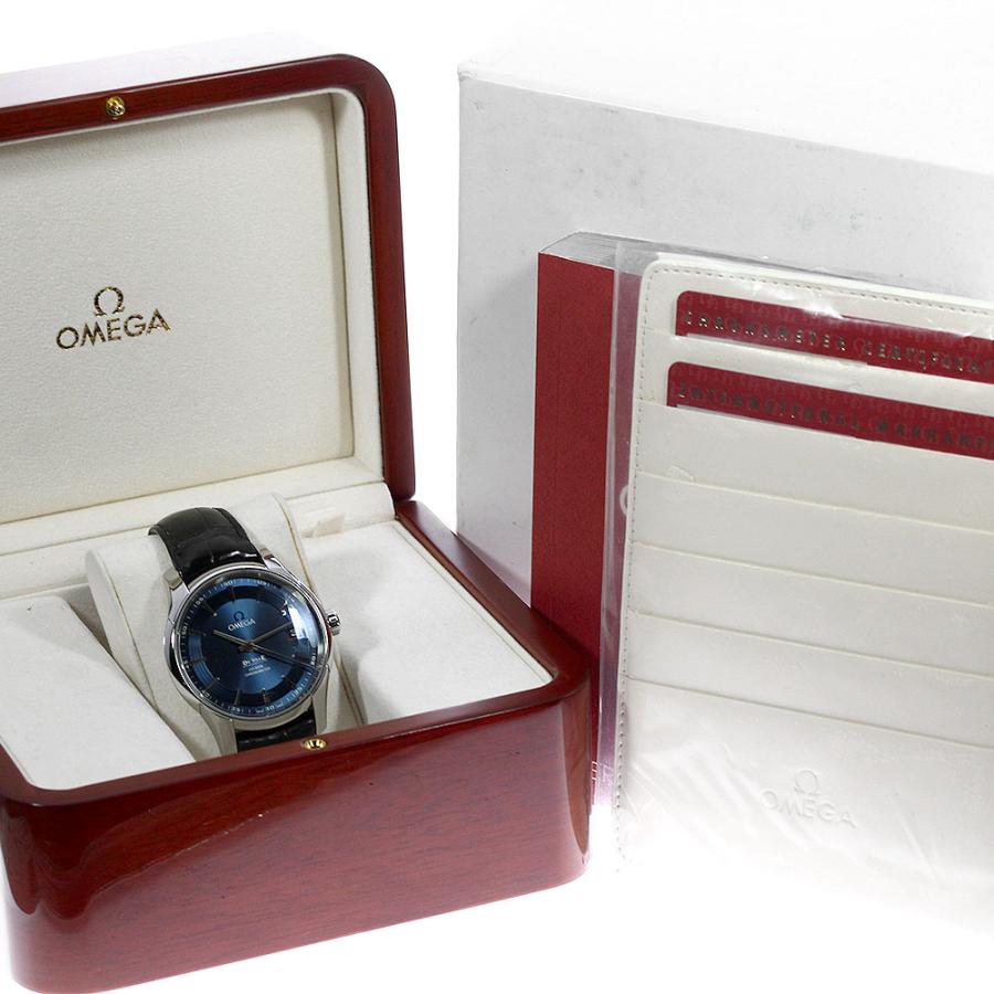 オメガ OMEGA 431.33.41.21.03.001 デビル コーアクシャル デイト 自動巻き メンズ 良品 箱・保証書付き ...