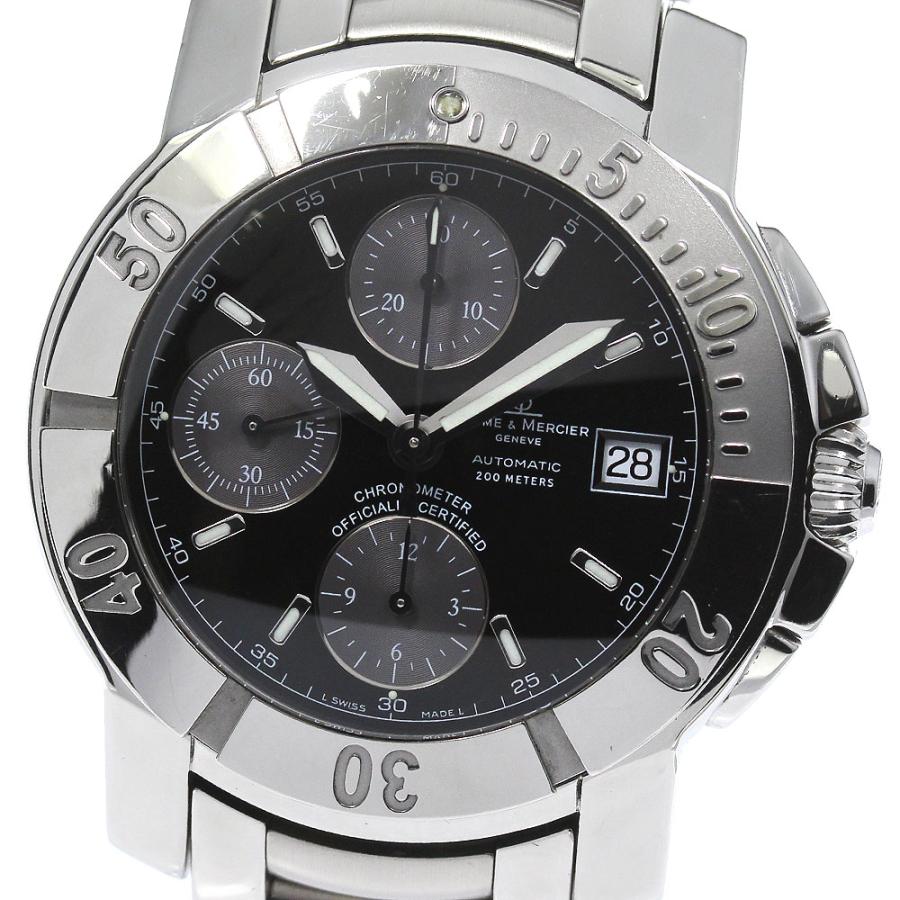 ボーム＆メルシェ Baume & Mercier 65352 ケープランド クロノグラフ 自動巻き メンズ _798305 : 798305 ...