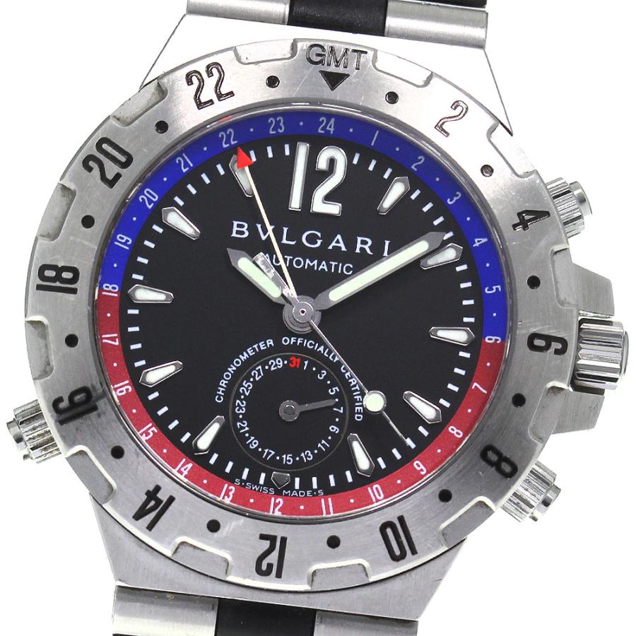 BVLGARI ブルガリ GMT40S ディアゴノ デイト 自動巻き メンズ _798306 : CLOSER Yahoo!ショップ - 通販 ...