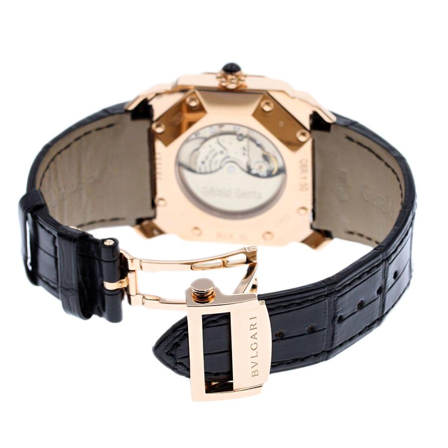 ブルガリ BVLGARI OBR.Y.50 ジェラルド・ジェンタ オクトバイレトロ K18PG 自動巻き メンズ 箱・保証書付き_798363 ...