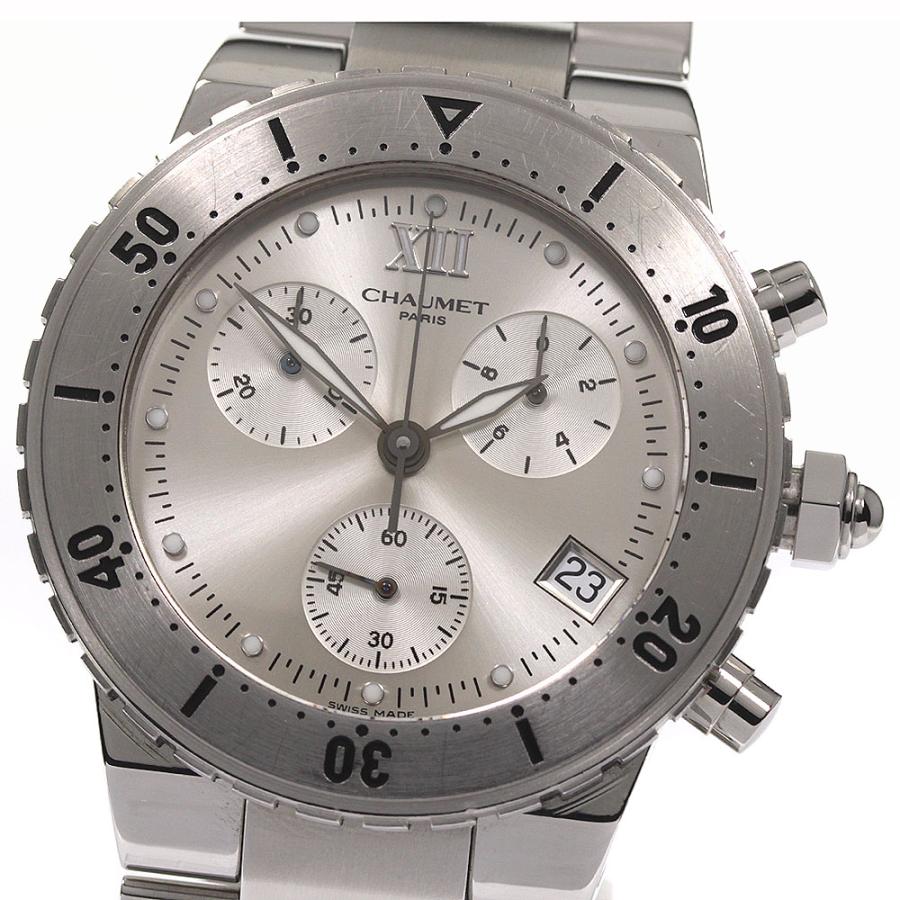 CHARRIOL ショーメ Chaumet クラスワン クロノグラフ クォーツ メンズ _798376 : CLOSER Yahoo!ショップ ...