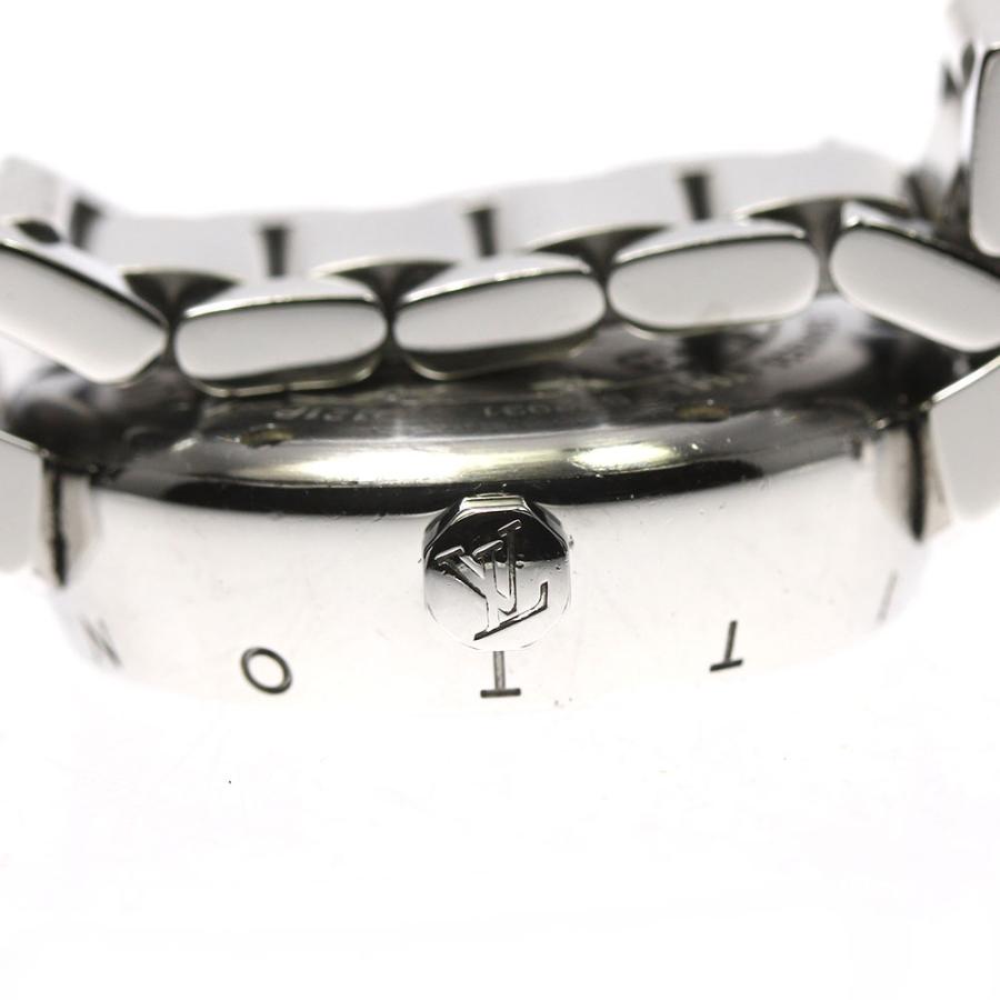 LOUIS VUITTON ルイ・ヴィトン Q121P タンブール フォーエバー ラグダイヤ クォーツ レディース 内箱付き_798383 ...