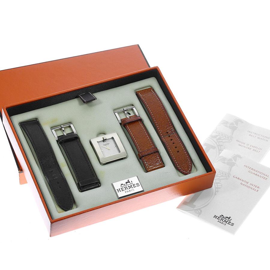 HERMES エルメス BE1.220 ベルトウォッチ E刻印 クォーツ レディース 内箱・保証書付き_798694 : CLOSER Yahoo!ショップ - 通販 - Yahoo!ショッピング