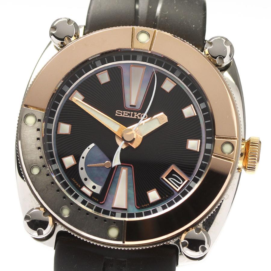 SEIKO セイコー SBLA020/5R65-0AD1 ガランテブラック パワーリザーブ スプリングドライブ メンズ _798779 ...