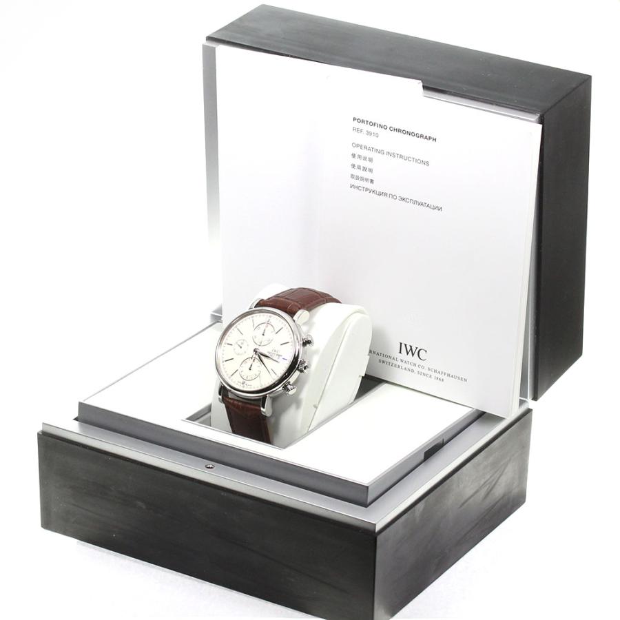IWC SCHAFFHAUSEN IW391007 ポートフィノ クロノグラフ デイデイト 自動巻き メンズ 箱付き_798806 ...