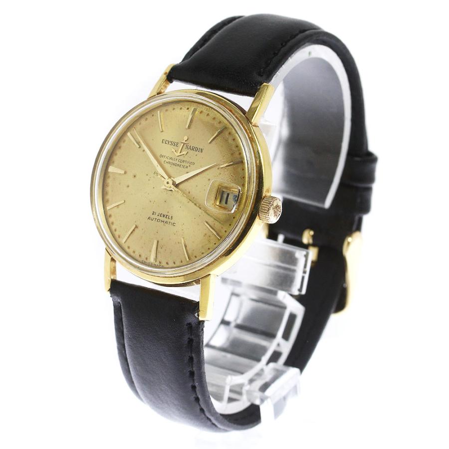 ULYSSE NARDIN ユリス・ナルダン Ulysse Nardin ヴィンテージ K18YG cal.N74 自動巻き メンズ _798935 : CLOSER Yahoo!ショップ ...
