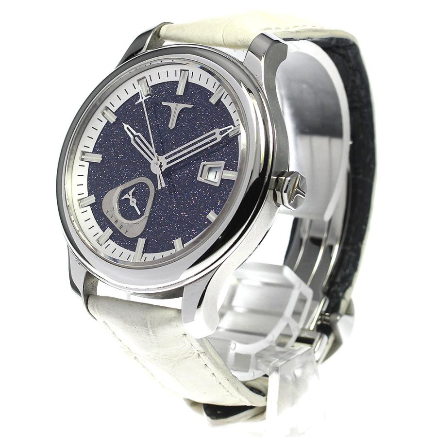 ティレットニューヨーク TIRET NEW YORK 90A.WH-1-0 クラシッQ アベンチュリン 自動巻き メンズ 箱付き_798976 ...