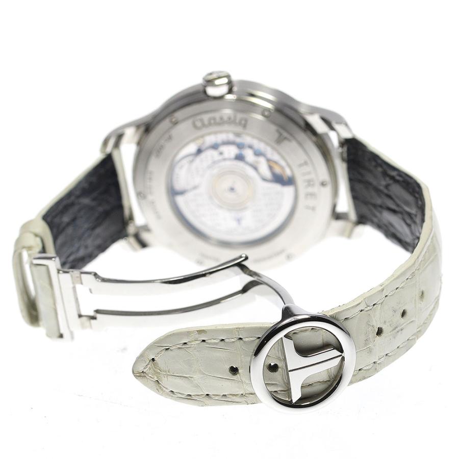 ティレットニューヨーク TIRET NEW YORK 90A.WH-1-0 クラシッQ アベンチュリン 自動巻き メンズ 箱付き_798976 ...