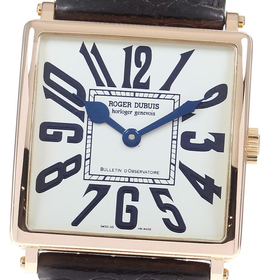 ROGER DUBUIS ベルト訳あり ロジェ・デュブイ G43 ゴールデンスクエア K18PG 限定28本 自動巻き メンズ 箱付き_799393 : CLOSER Yahoo!ショップ ...