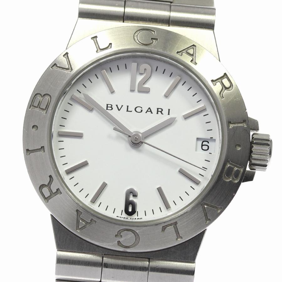 BVLGARI ブルガリ LCV29S ディアゴノ スポーツ デイト クォーツ レディース _799535 : CLOSER Yahoo!ショップ - 通販 - Yahoo!ショッピング