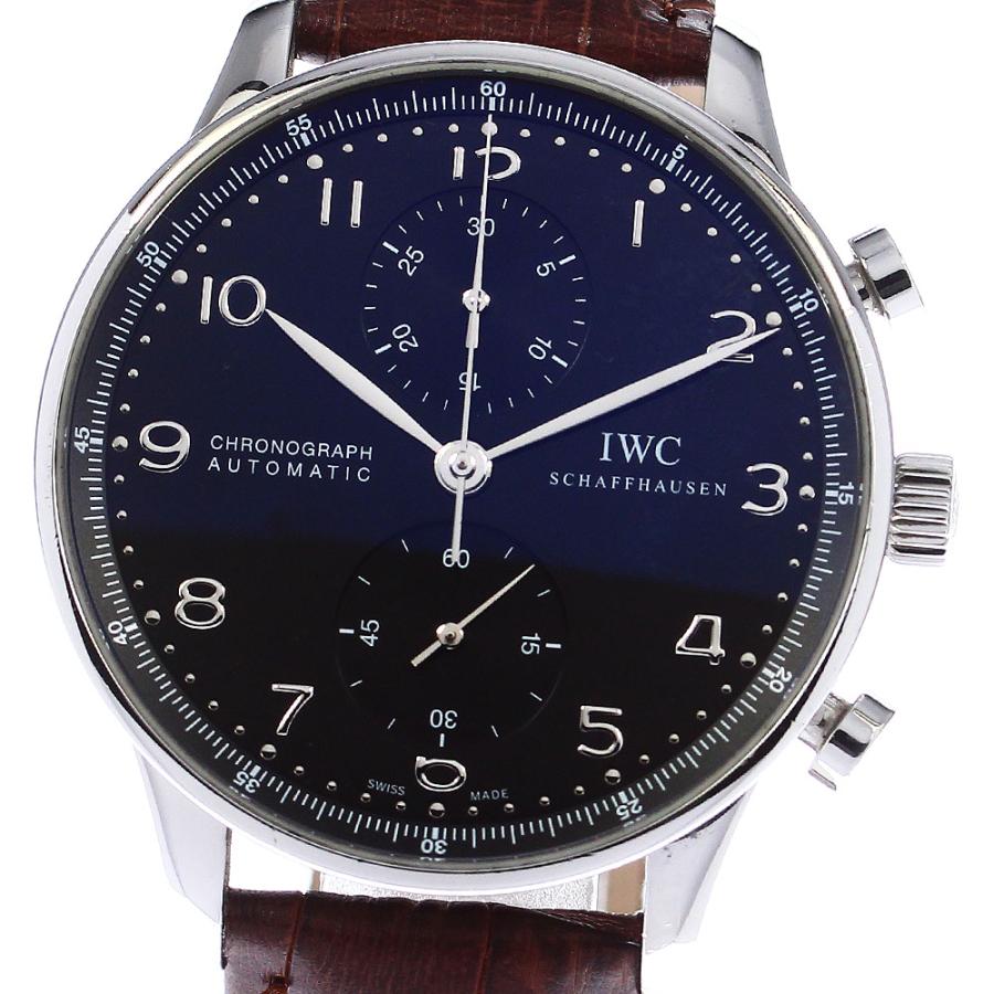 IWC SCHAFFHAUSEN IW371447 ポルトギーゼ クロノグラフ 自動巻き メンズ 保証書付き_799588 : CLOSER Yahoo!ショップ - 通販 - Yahoo ...
